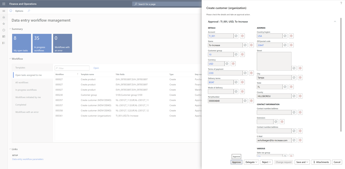 How to Use Our MDM Solution to Create a Master Data Record in D365 ERP